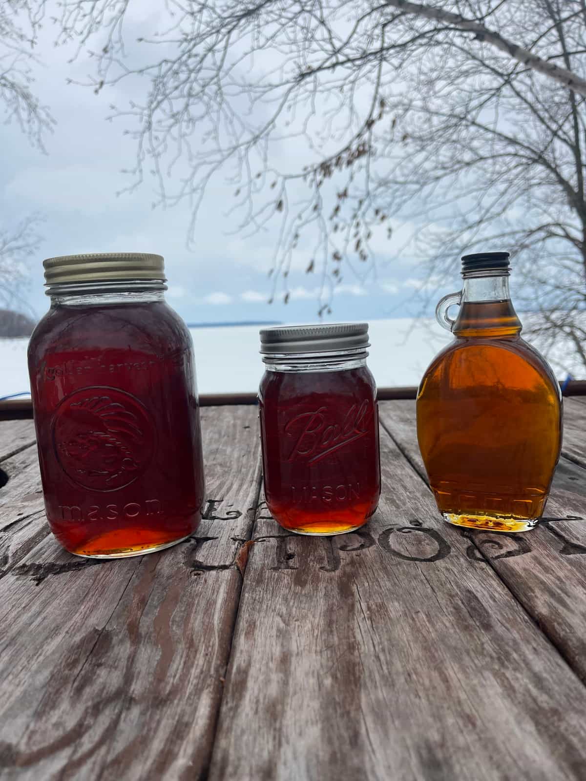 16oz. Northern Minnesota Small-Batch, Wood-Fired, Pure Maple Syrup ...