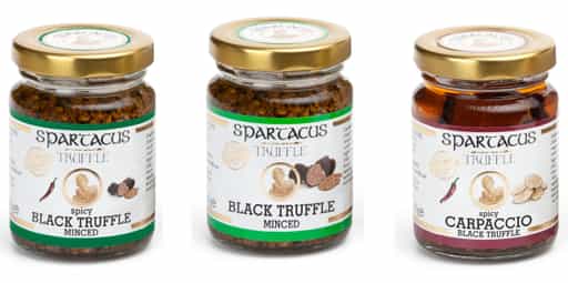 Combo Minced Black Truffle , Minced Spicy and Black Truffle Carpaccio ...