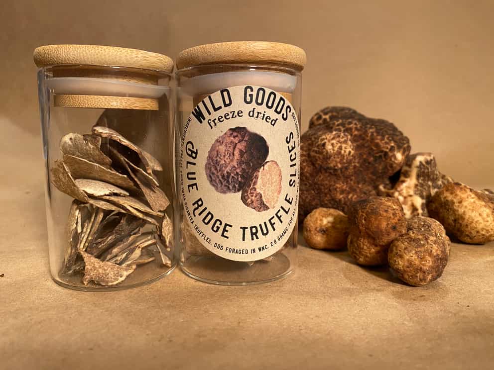 Freeze Dried Blue Ridge Truffles Dog Harvested Truffles from the wilds ...