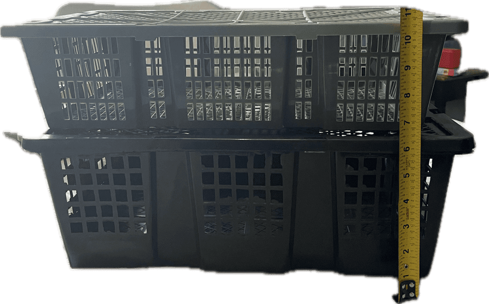 Large Mushroom Baskets 5-pack with lids - Foraged