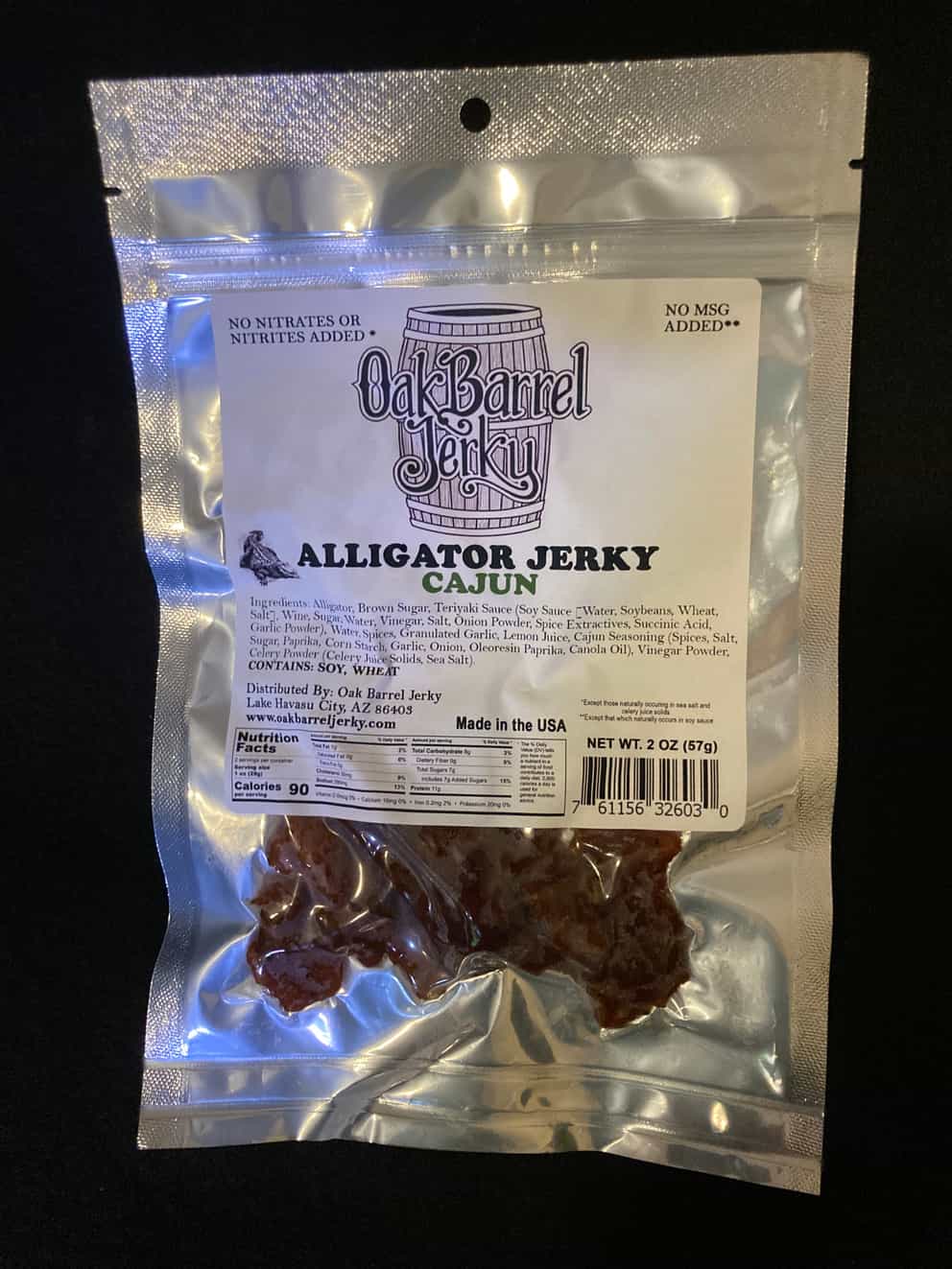 Gourmet Cajun Alligator Jerky - Buy Online | Foraged
