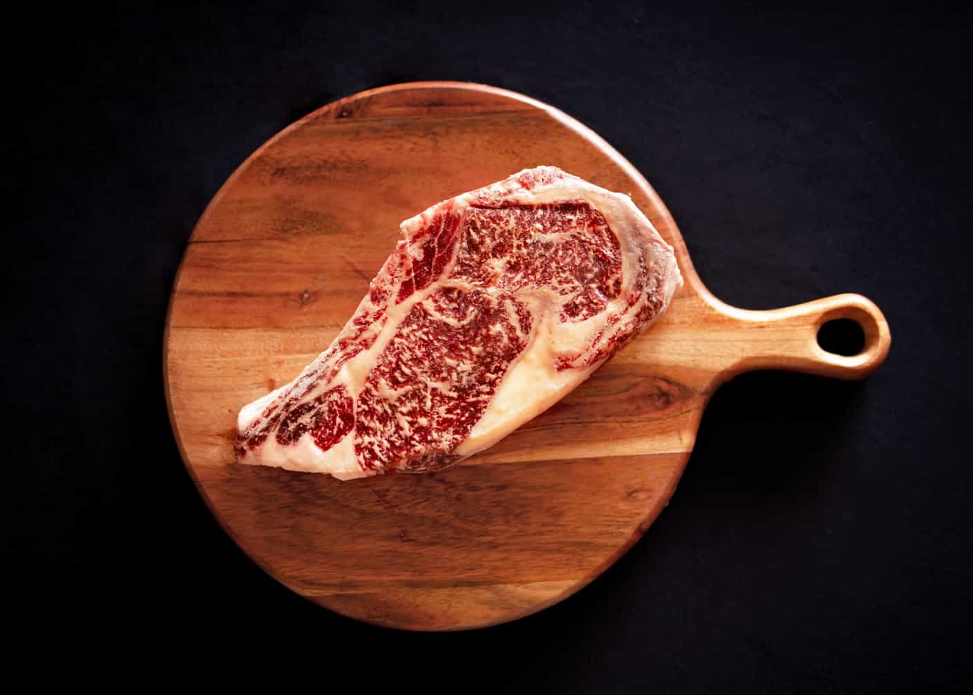 100% All-Natural Grass-Fed Fullblood Wagyu Bone-In Ribeye Steak - Buy ...