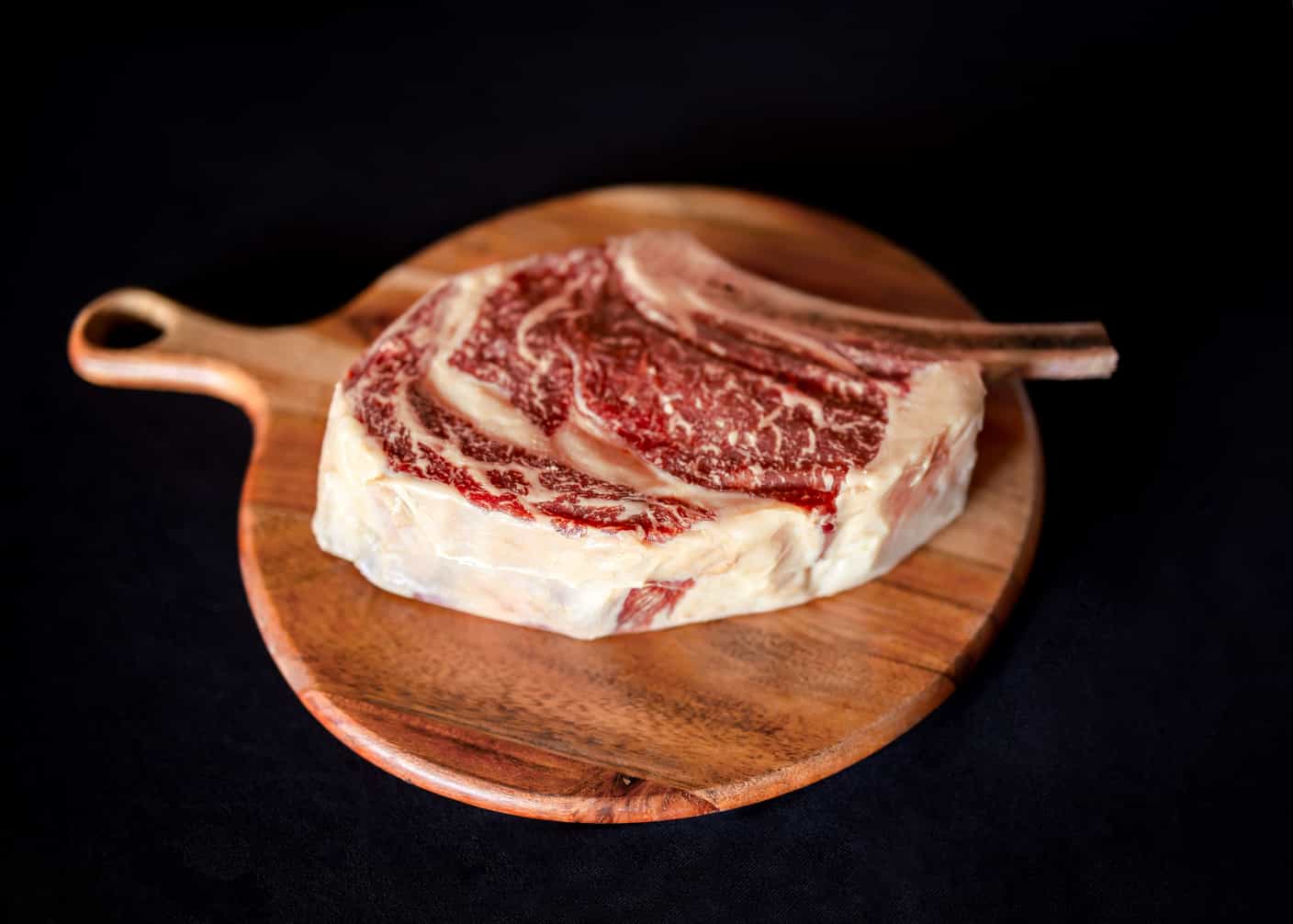 100% All-Natural Grass-Fed Fullblood Wagyu Cowboy Rib Steak - Buy ...