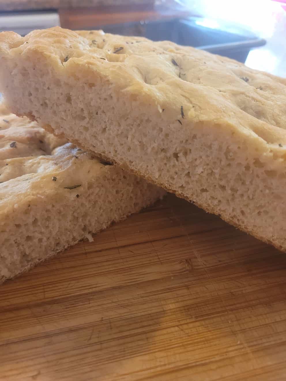 Fresh Baked Rosemary Foccacia /Slab Bread - Foraged