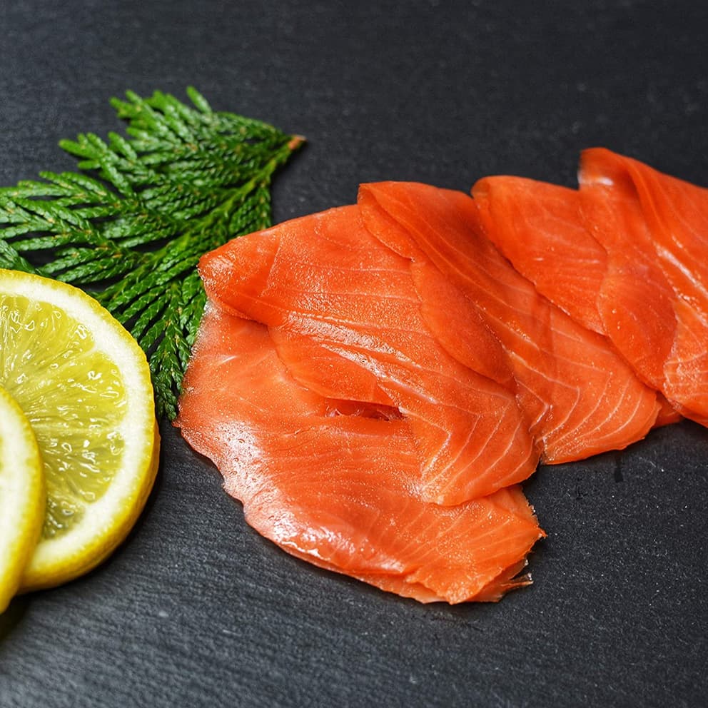 Wild Canadian Sockeye Smoked Salmon Lox | Retail Packaged In Vacuum ...