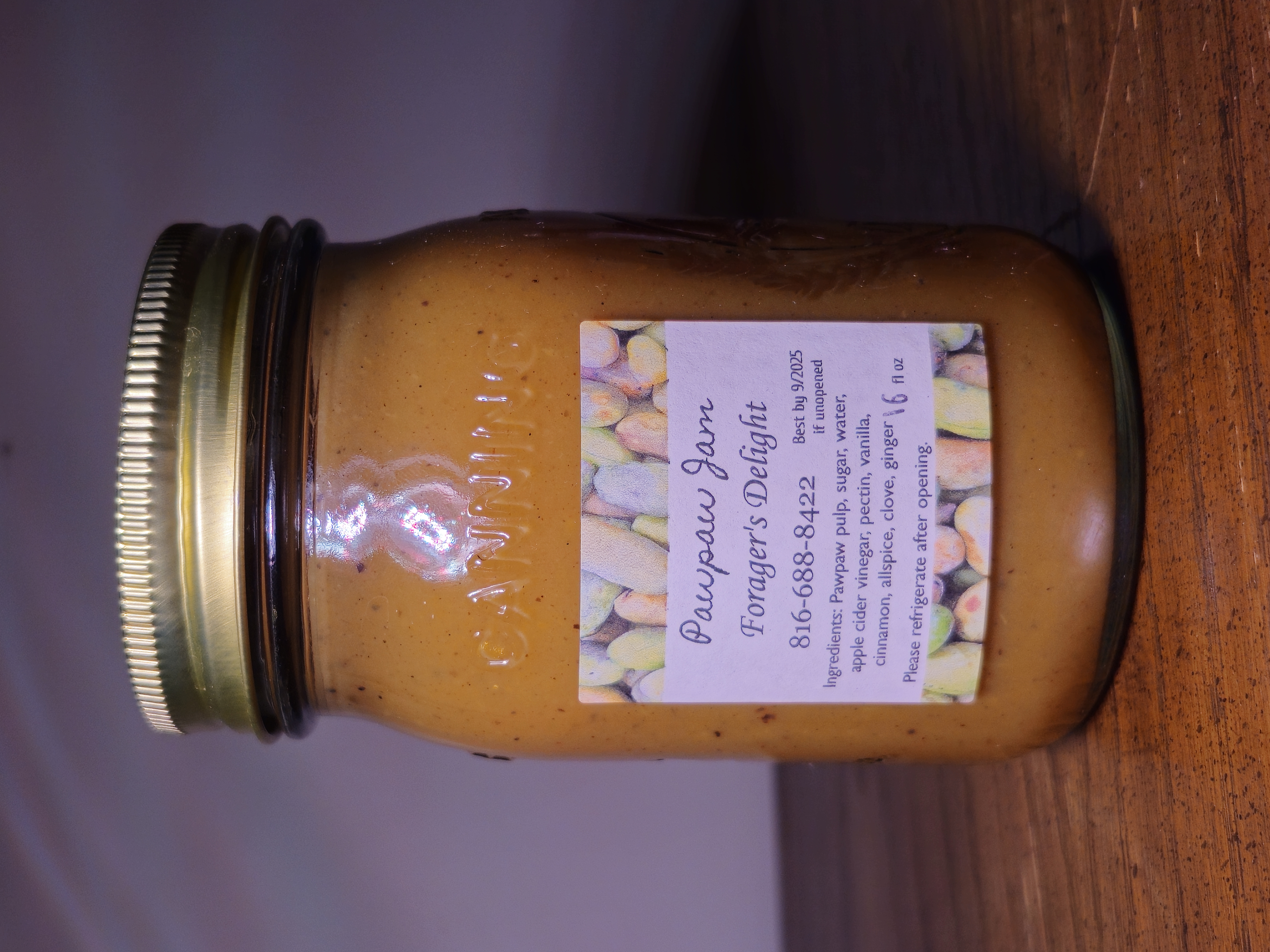 Pawpaw Jam - Buy Online | Foraged