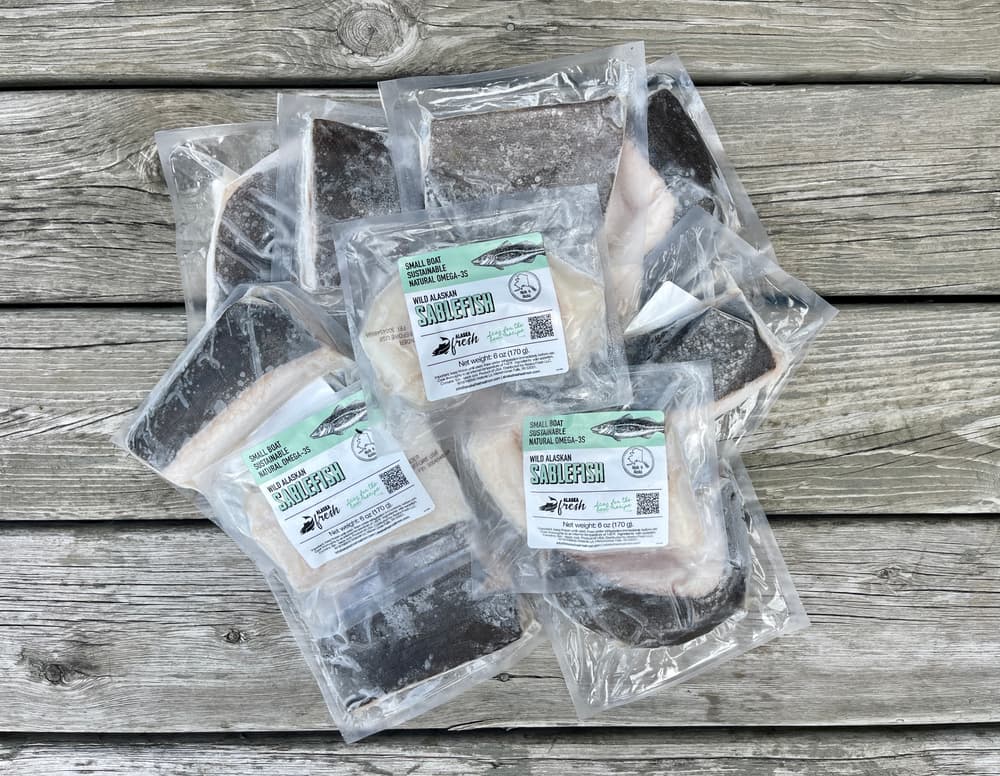 Wild Alaskan Black Cod (Sablefish) - 12 fillets (6oz) - Buy Online ...