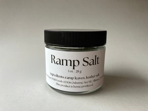 Ramp Salt (made from sustainably harvested ramps) - Buy Online | Foraged