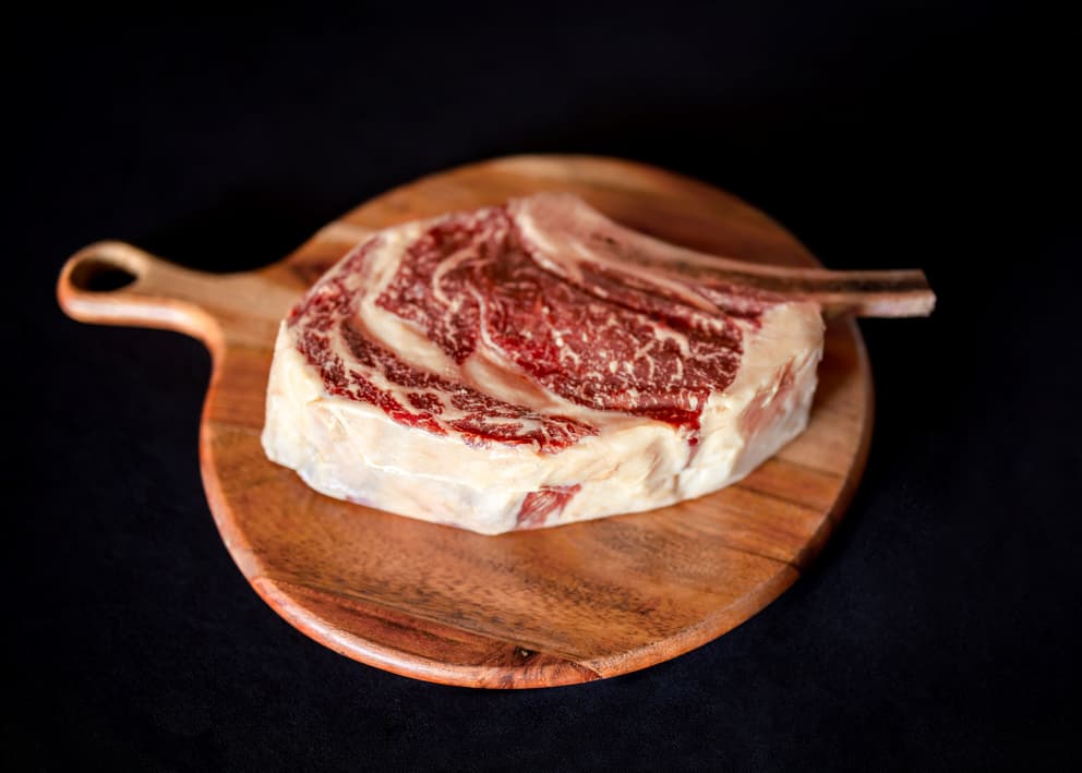 100% All-Natural Grass-Fed Fullblood Wagyu Cowboy Rib Steak - Buy ...